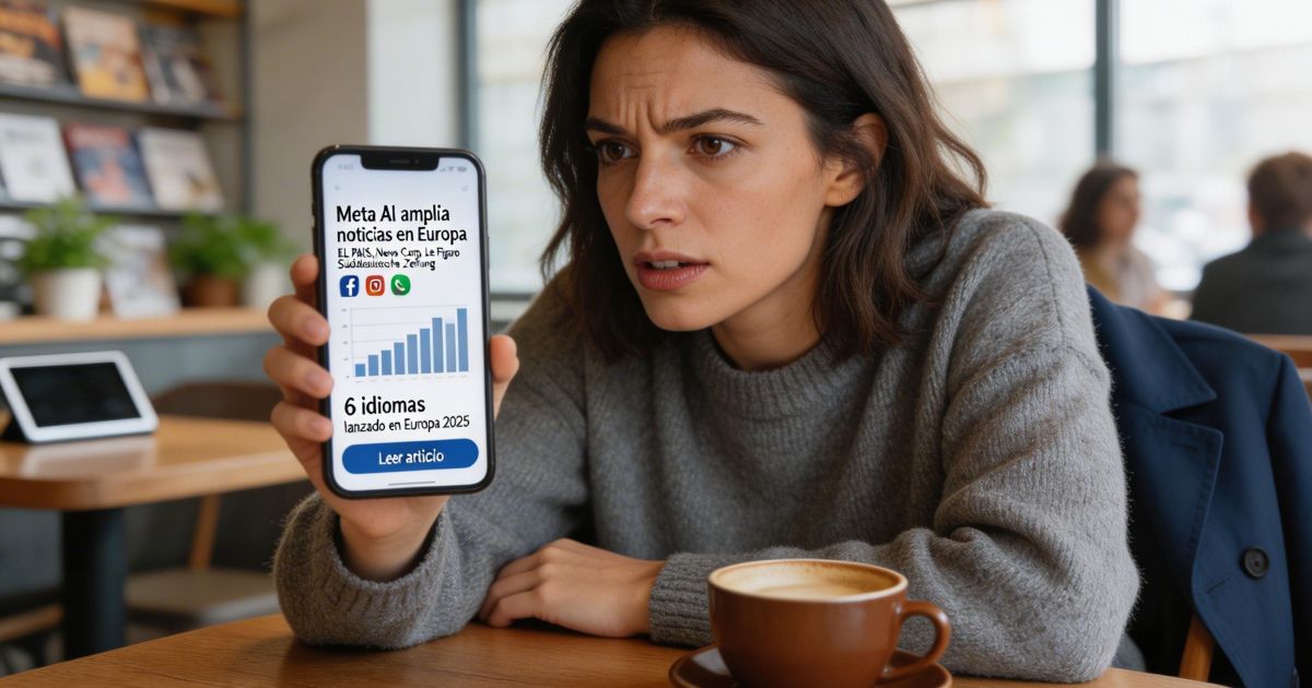 Meta AI ya enlaza noticias de EL PAÍS, Le Figaro y Süddeutsche Zeitung ...